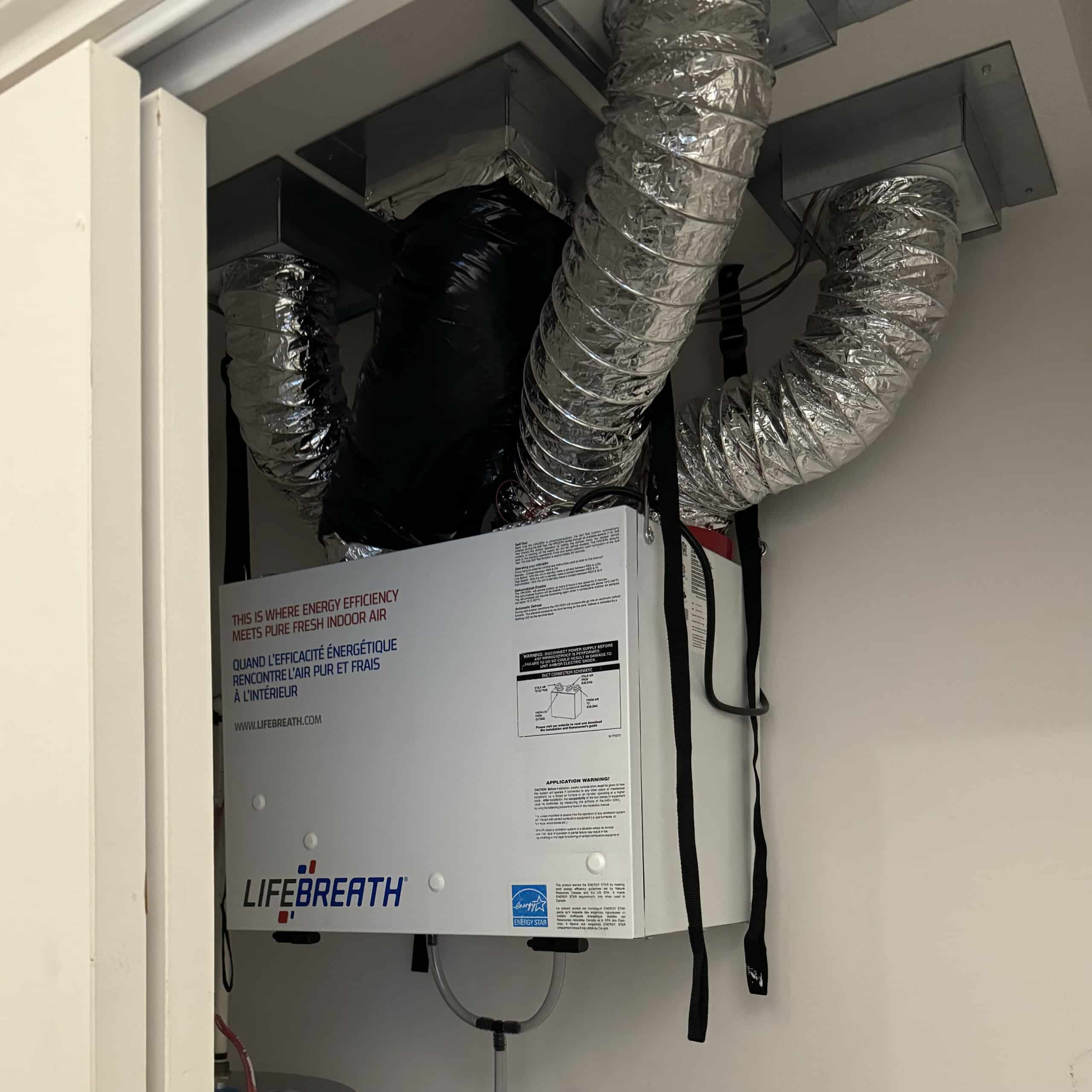 Air exchanger cleaning (HRV) in Montreal